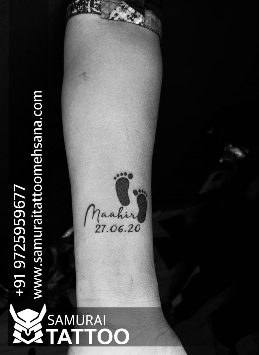 Tattoo uploaded by Samurai Tattoo mehsana • Mahir name tattoo |Mahir ...
