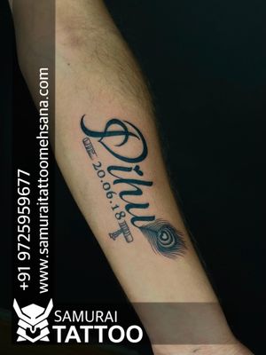 Tattoo uploaded by Vipul Chaudhary • Pihu name tattoo |Pihu tattoo ...