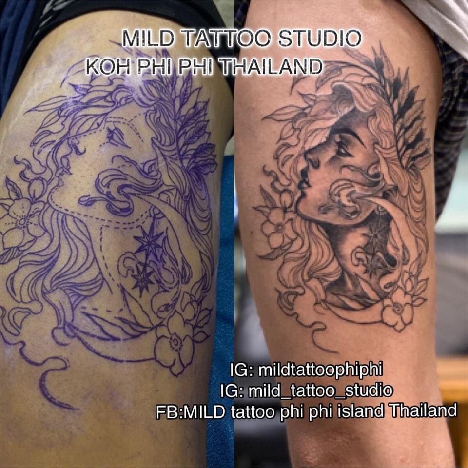 Tattoo uploaded by MILD tattoo at phi phi Island thailand • Tattoodo