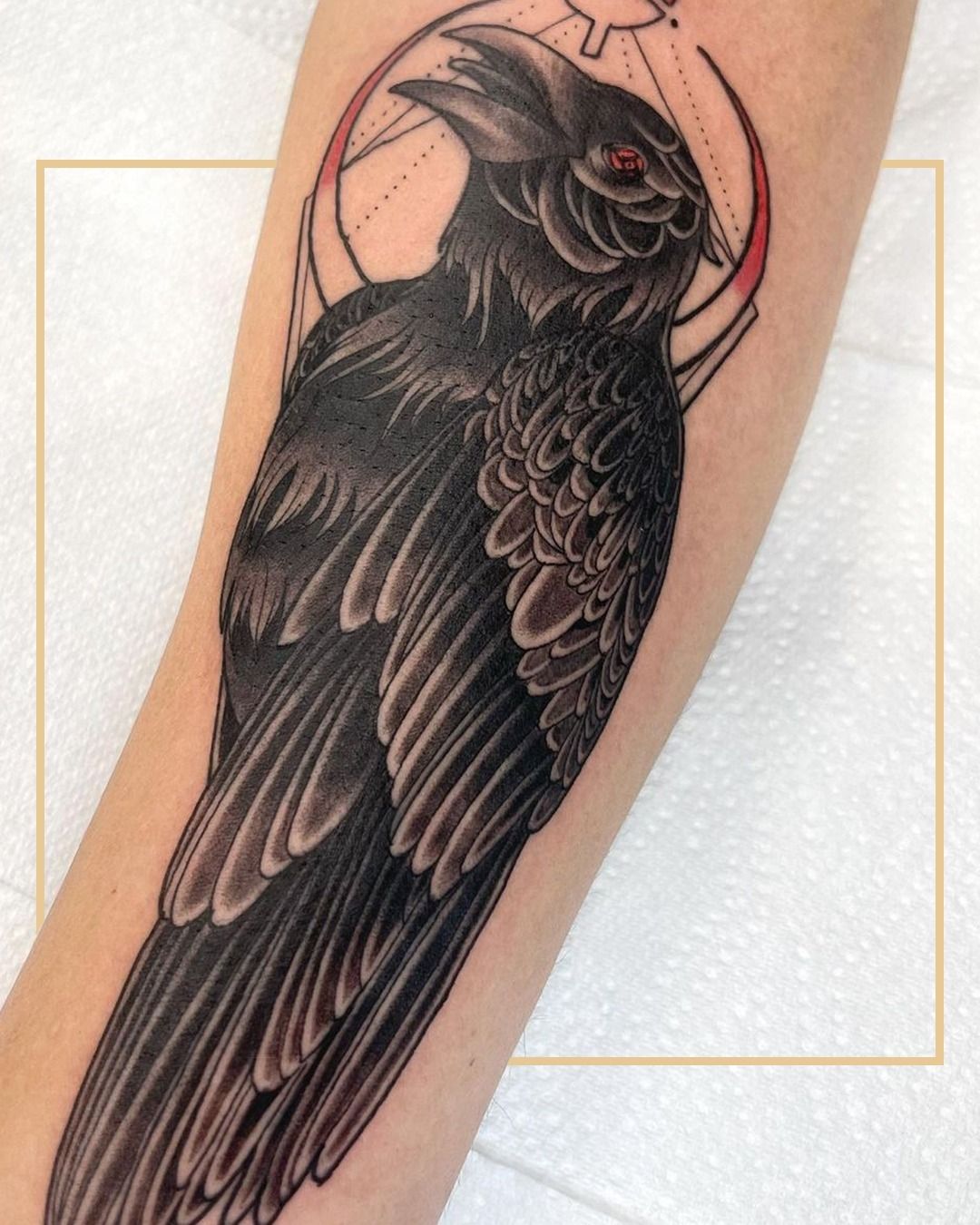 Raven Tattoo • Tattoodo