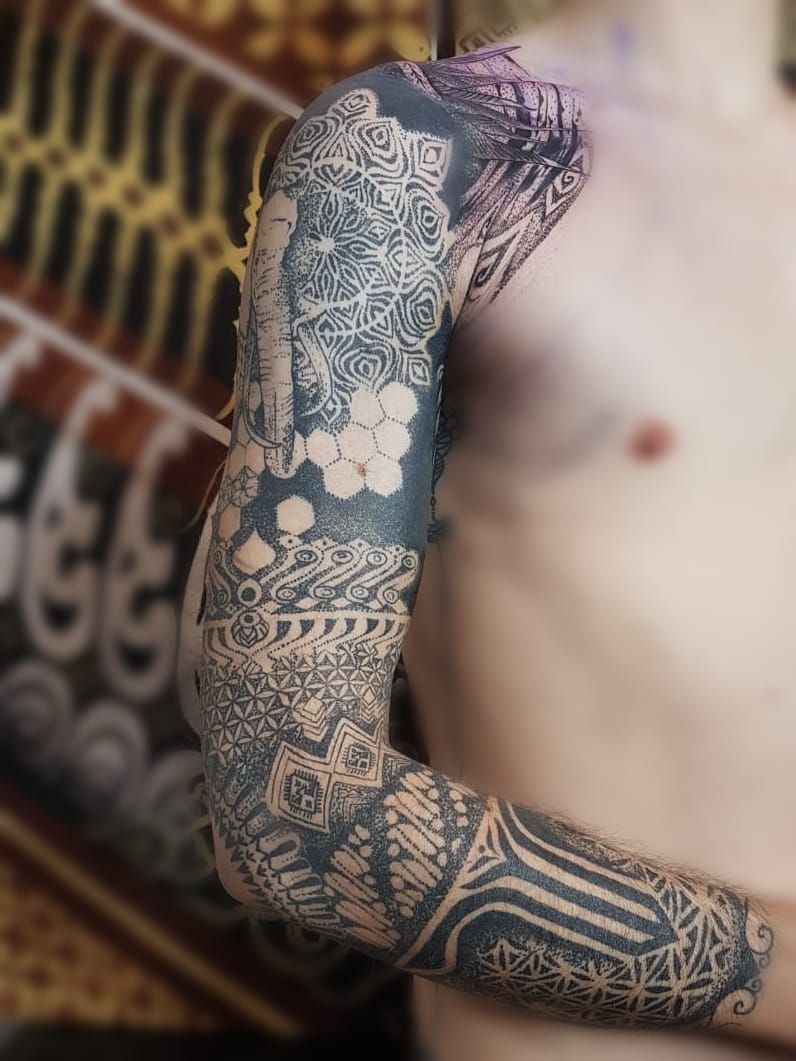 Batik Style Tattoos Indonesian Batik Tattoo