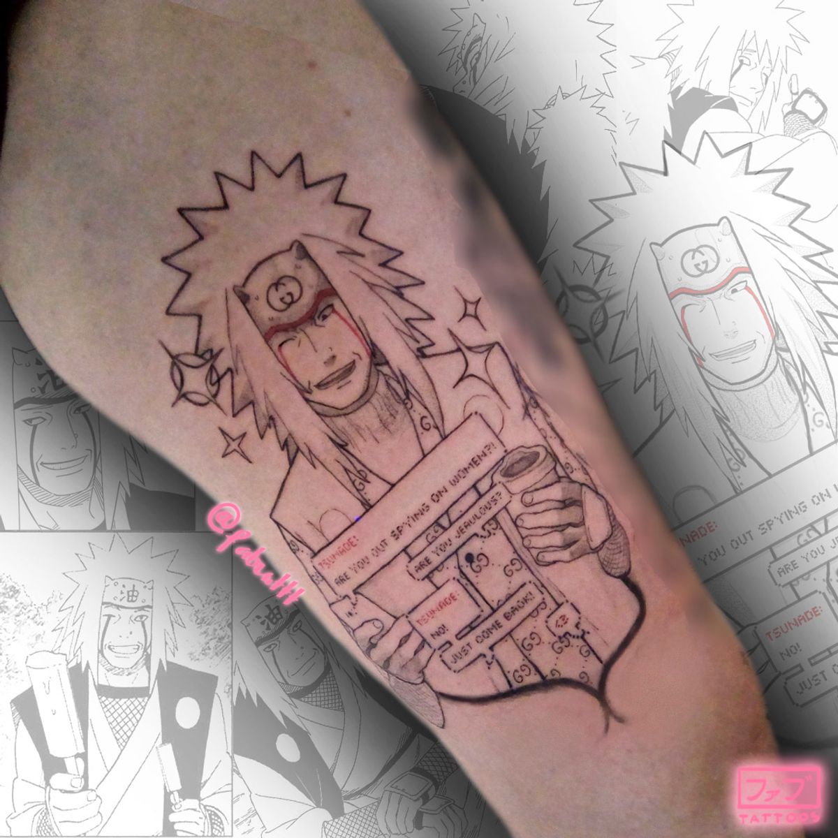 Tattoo uploaded by FABU • ANIME TATTOOs • JIRAIYA STREETWEAR ...