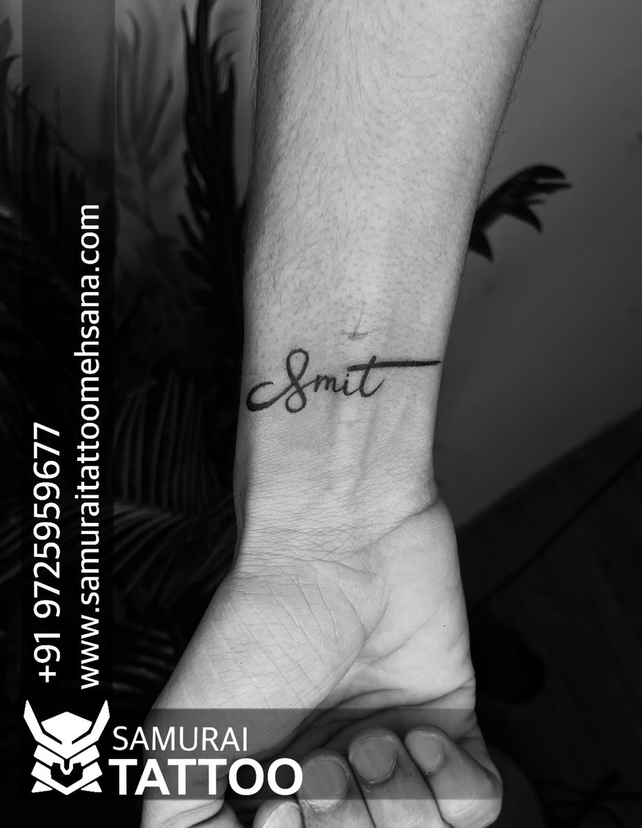 Tattoo uploaded by Vipul Chaudhary • Smit name tattoo |Smit tattoo ...