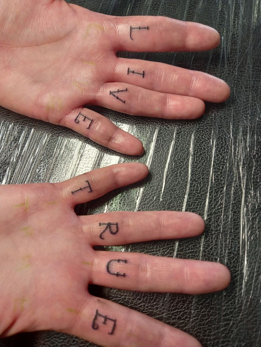 Tattoo uploaded by Shinobi Graphics Tattoos • Live true #fungertattoo # ...