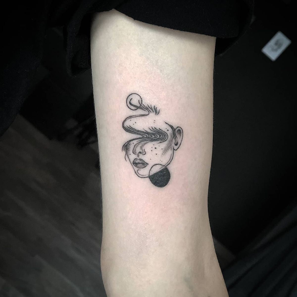 Tattoo uploaded by A Touch Of Ink • Tatuaj alb-negru A Touch Of Ink ...