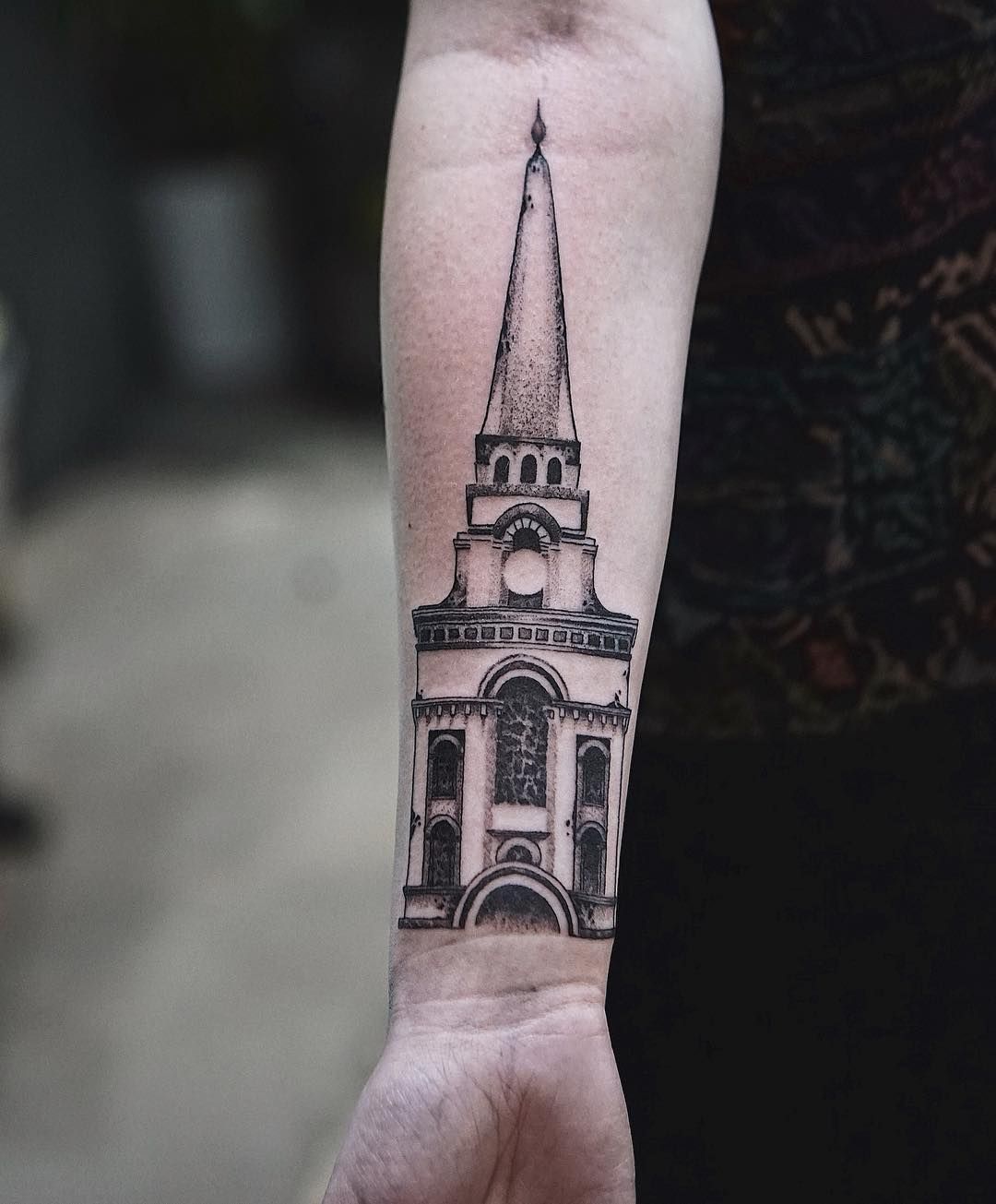 Illustrative Church Tattoo • Tattoodo