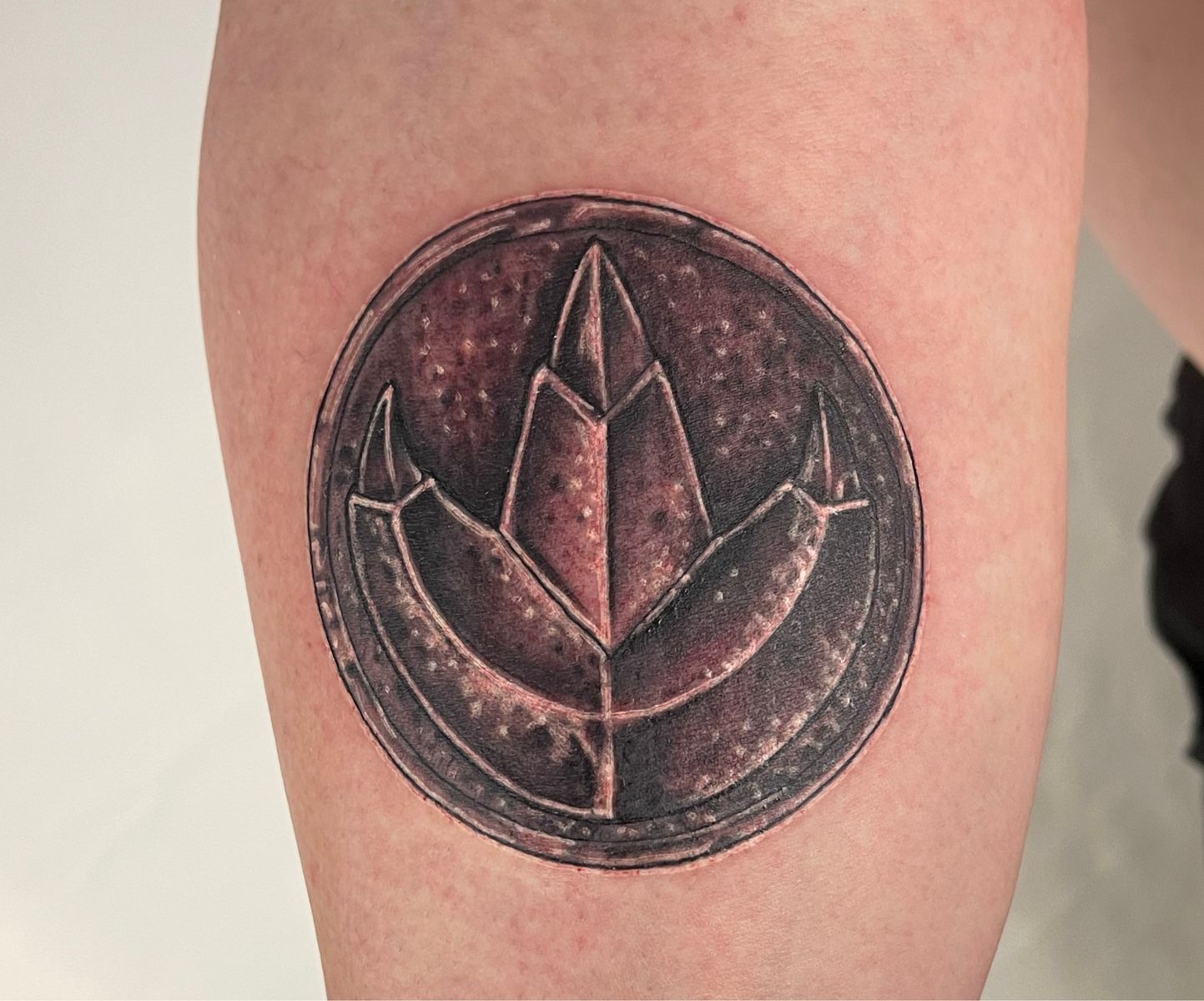 Tattoo uploaded by Spoken Hand Tattoo • Power Ranger medallion • Tattoodo