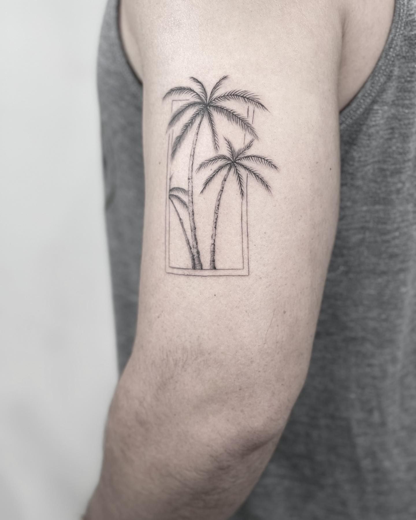 Fine Line Tree Tattoo by Lawrence • Tattoodo