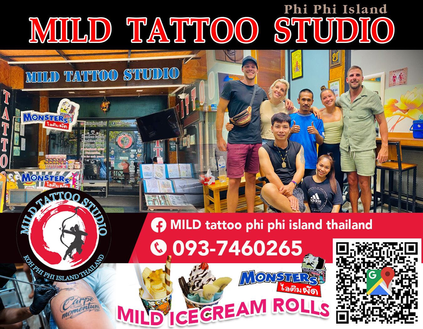 Tattoo uploaded by @MILD TATTOO STUDIO KOH PHI PHI THAILAND • Tattoodo