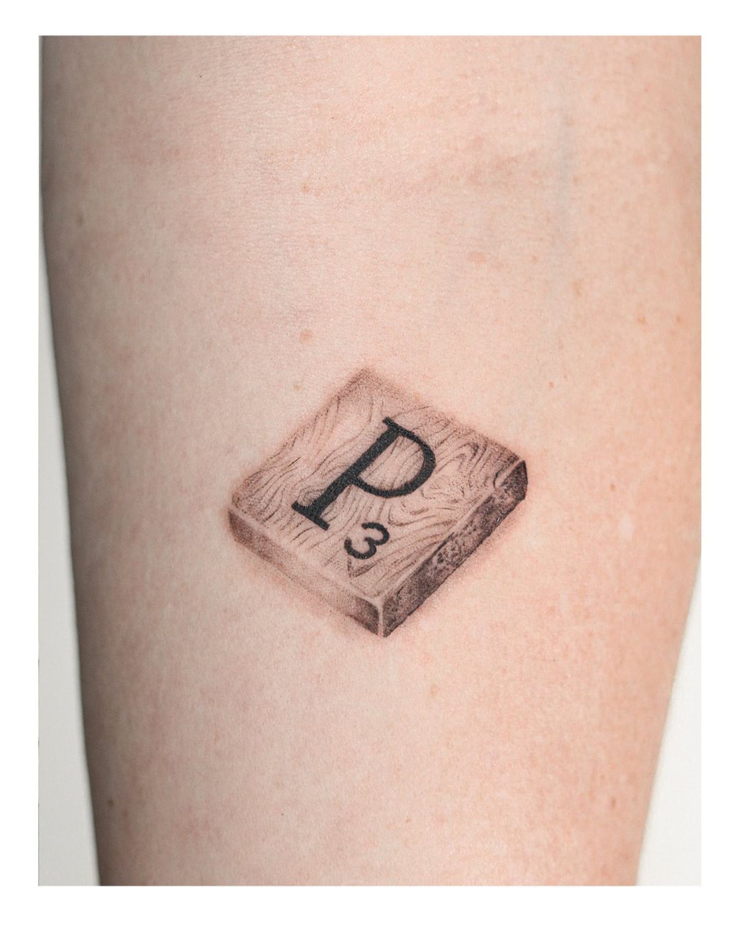 Scrabble Tattoos