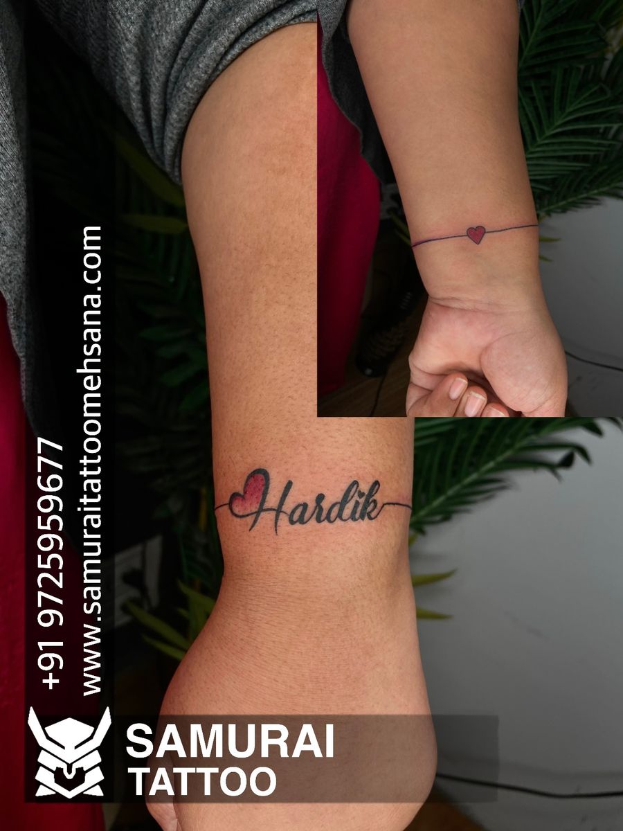 Tattoo uploaded by Vipul Chaudhary • Hardik name tattoo |Hardik name ...