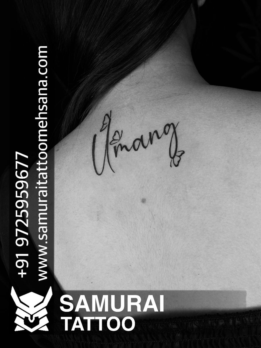 Tattoo uploaded by Vipul Chaudhary • umang name tattoo |Umang tattoo ...