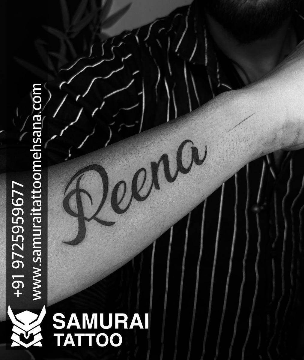 Tattoo uploaded by Vipul Chaudhary • Reena name tattoo |Reena tattoo ...