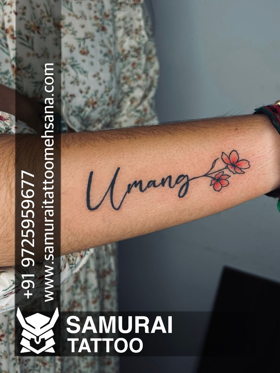 Tattoo uploaded by Vipul Chaudhary • umang name tattoo |Umang tattoo ...