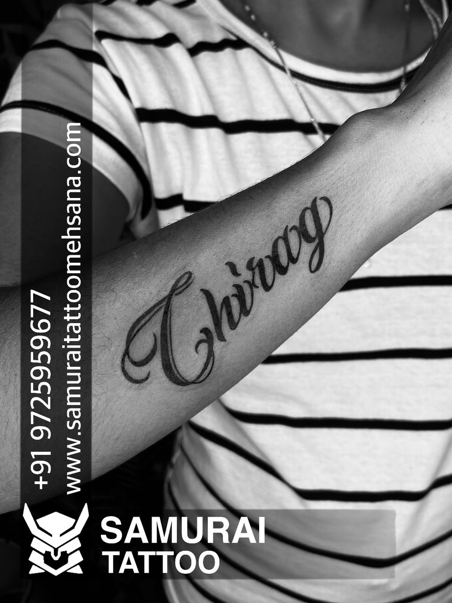 Tattoo uploaded by Vipul Chaudhary • Chirag name tattoo |Chirag name ...