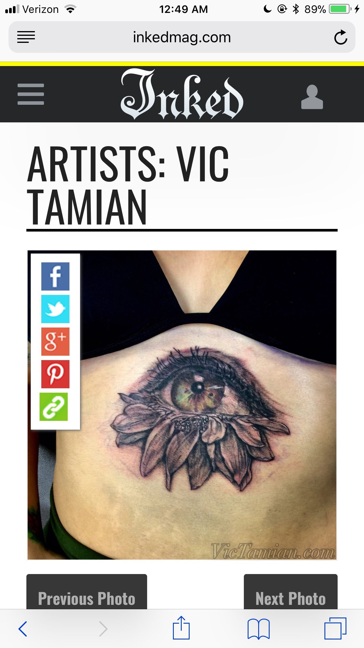 Tattoo uploaded by Vic Tamian • Tattoodo