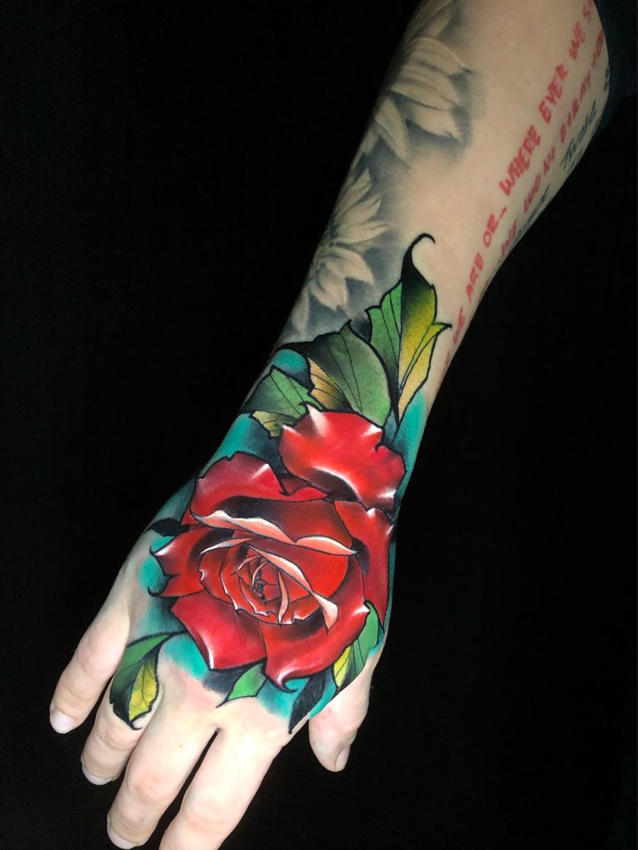 Tattoo uploaded by Black Label Tattoo Collective • Hand jammer • Tattoodo