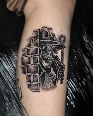 Tattoo uploaded by rene ceniceros • “Est 1982” pike writing on wrists ...