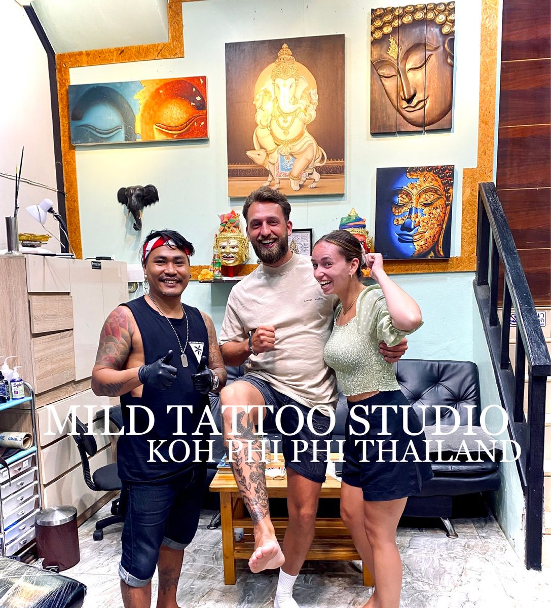 Tattoo uploaded by @MILD TATTOO STUDIO KOH PHI PHI THAILAND • The traditional bamboo tattoo ...