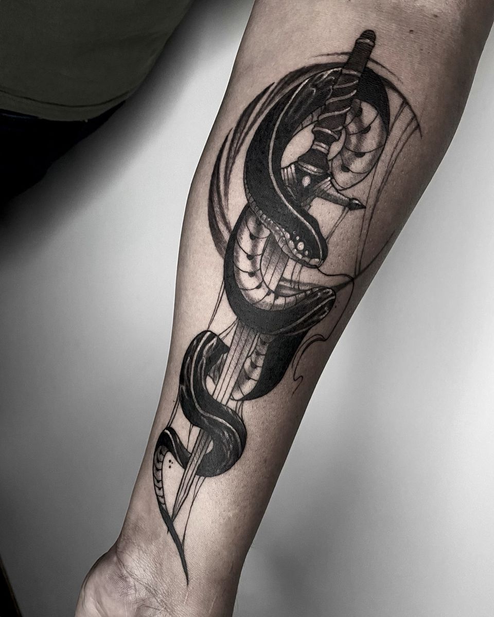 Tattoo uploaded by Southgate SG Tattoo & Piercing Studio • • Snake ...