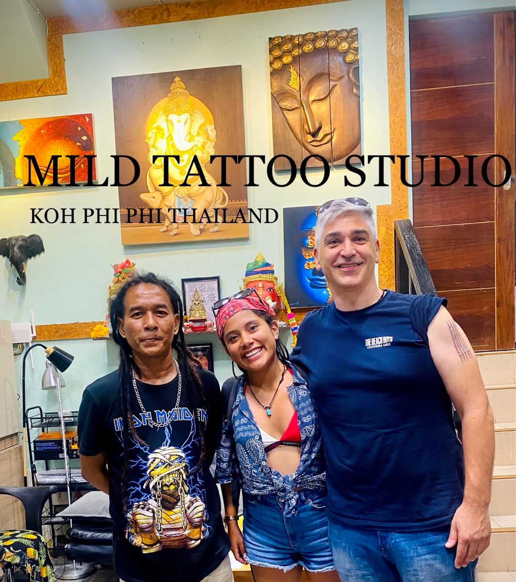 Tattoo uploaded by @MILD TATTOO STUDIO KOH PHI PHI THAILAND • The traditional bamboo tattoo ...