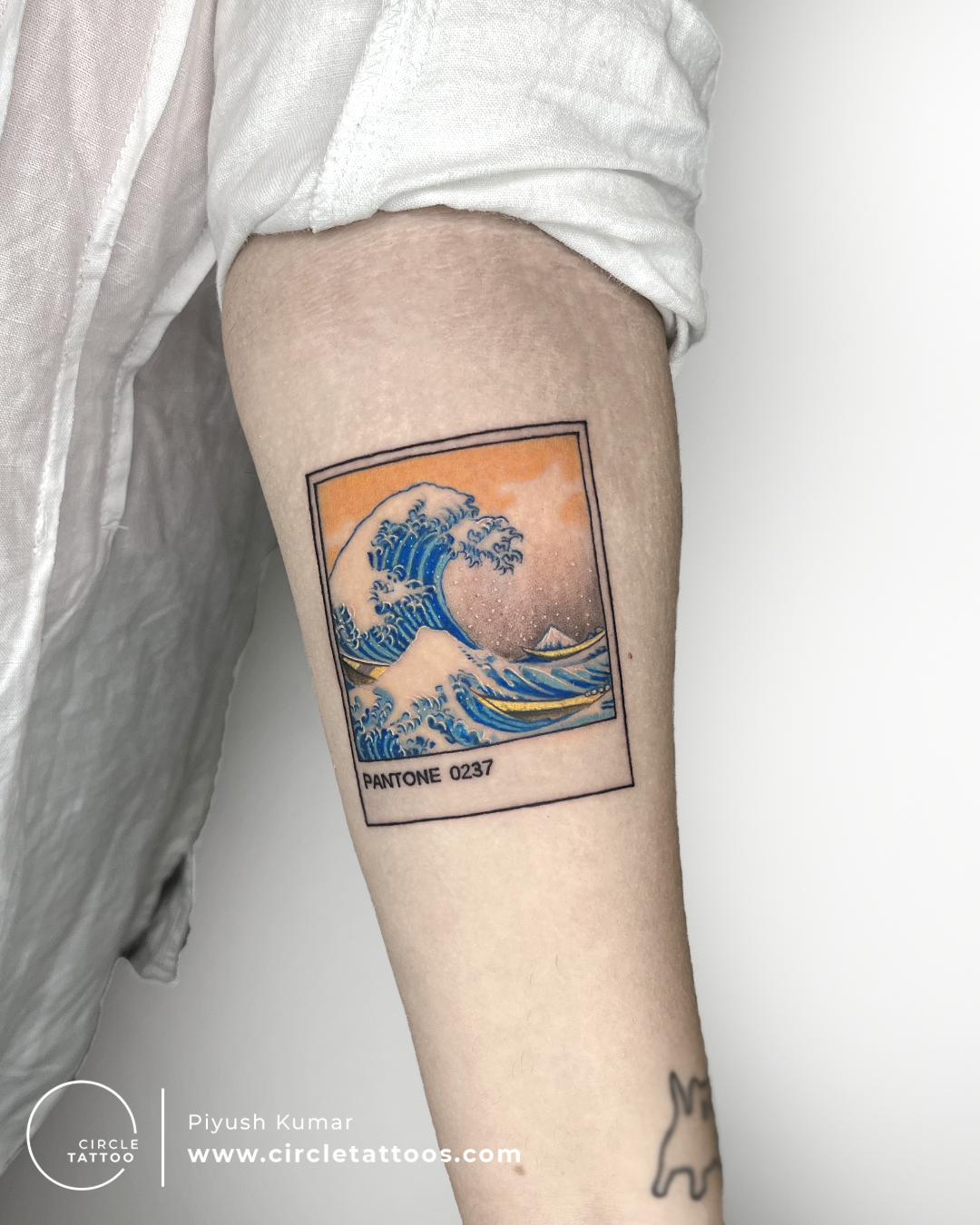Pantone tattoo - Bronctattooaus.com