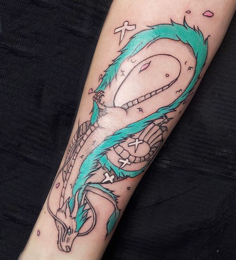 Illustrative Dragon Forearm Tattoo • Tattoodo