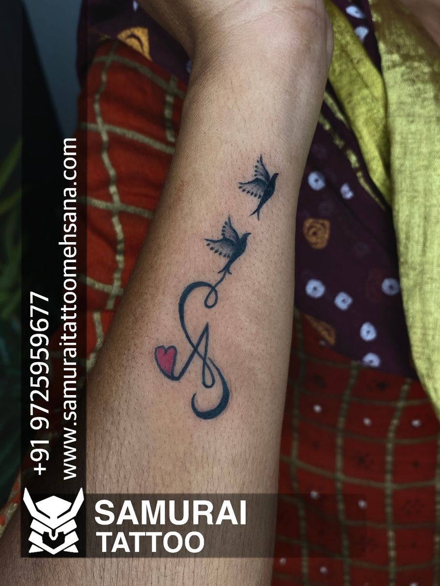 Tattoo uploaded by Vipul Chaudhary • Sa font tattoo |SA tattoo | SA ...