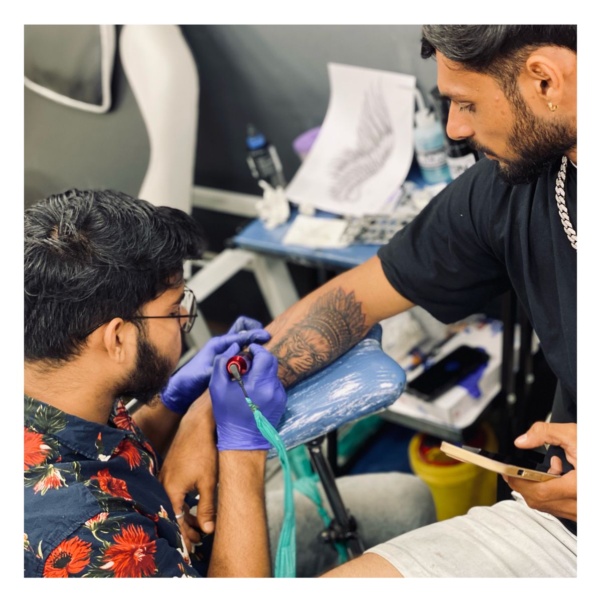 Tattoo uploaded by Angel Tattoo Studio Goa • Tattoo By Mahendra ...