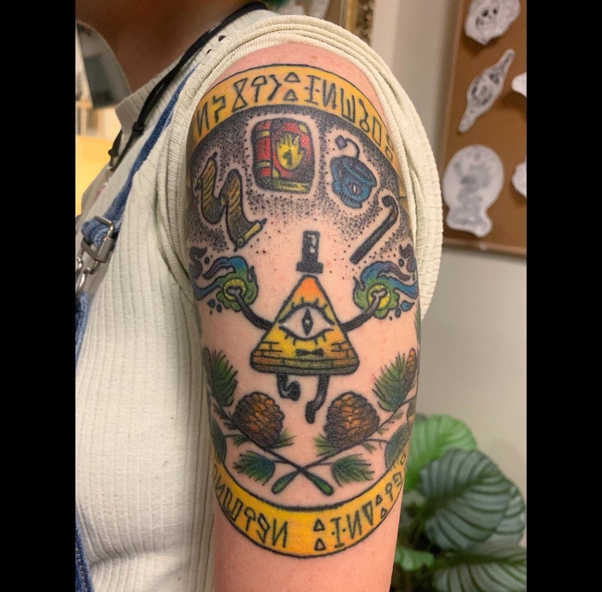 Tattoo uploaded by SydLee • Gravity Falls! This lovely client wanted me ...