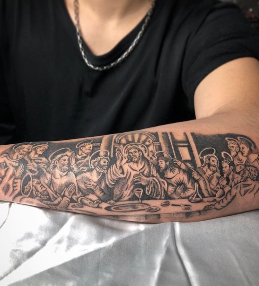 Tattoo uploaded by Cristopher De Souza Longo • Última Ceia de Juan de ...