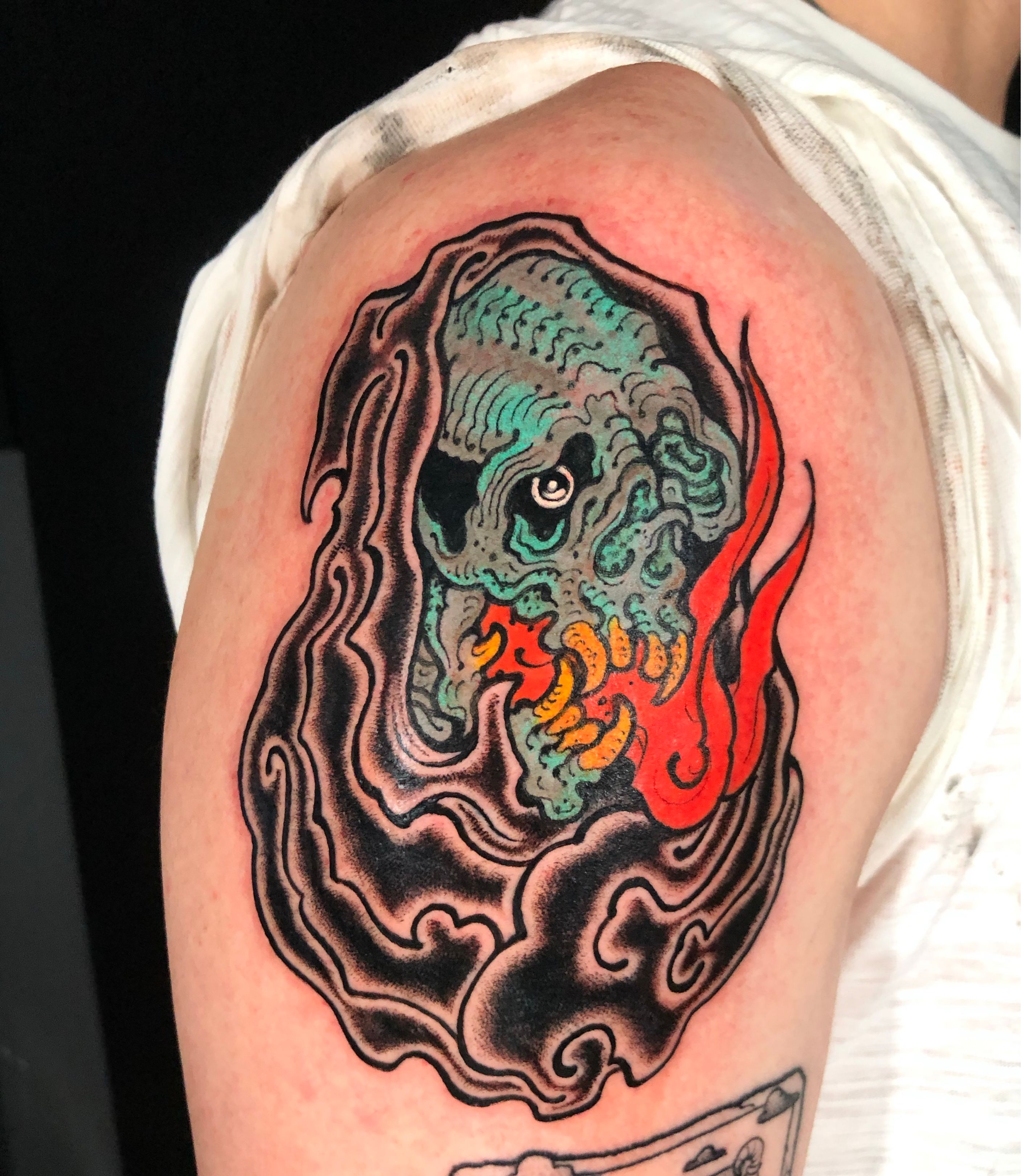 Japanese Grim Reaper Tattoo by Matthew Ono • Tattoodo