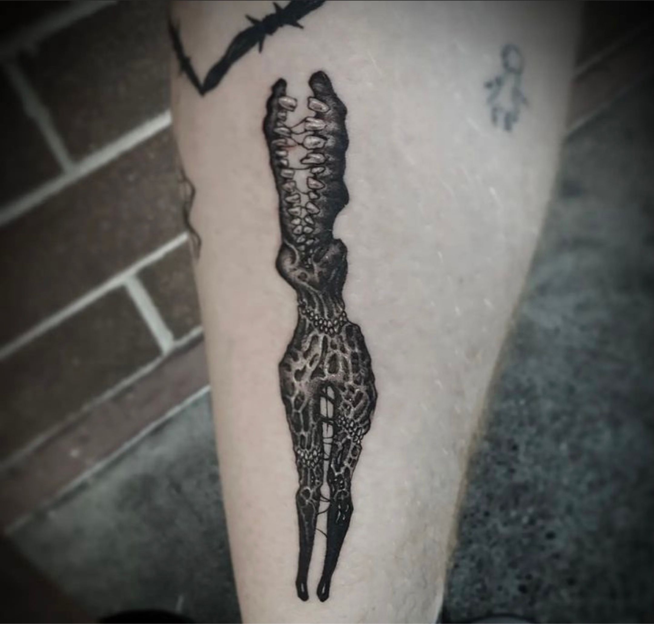 Aztec Giraffe Tattoo