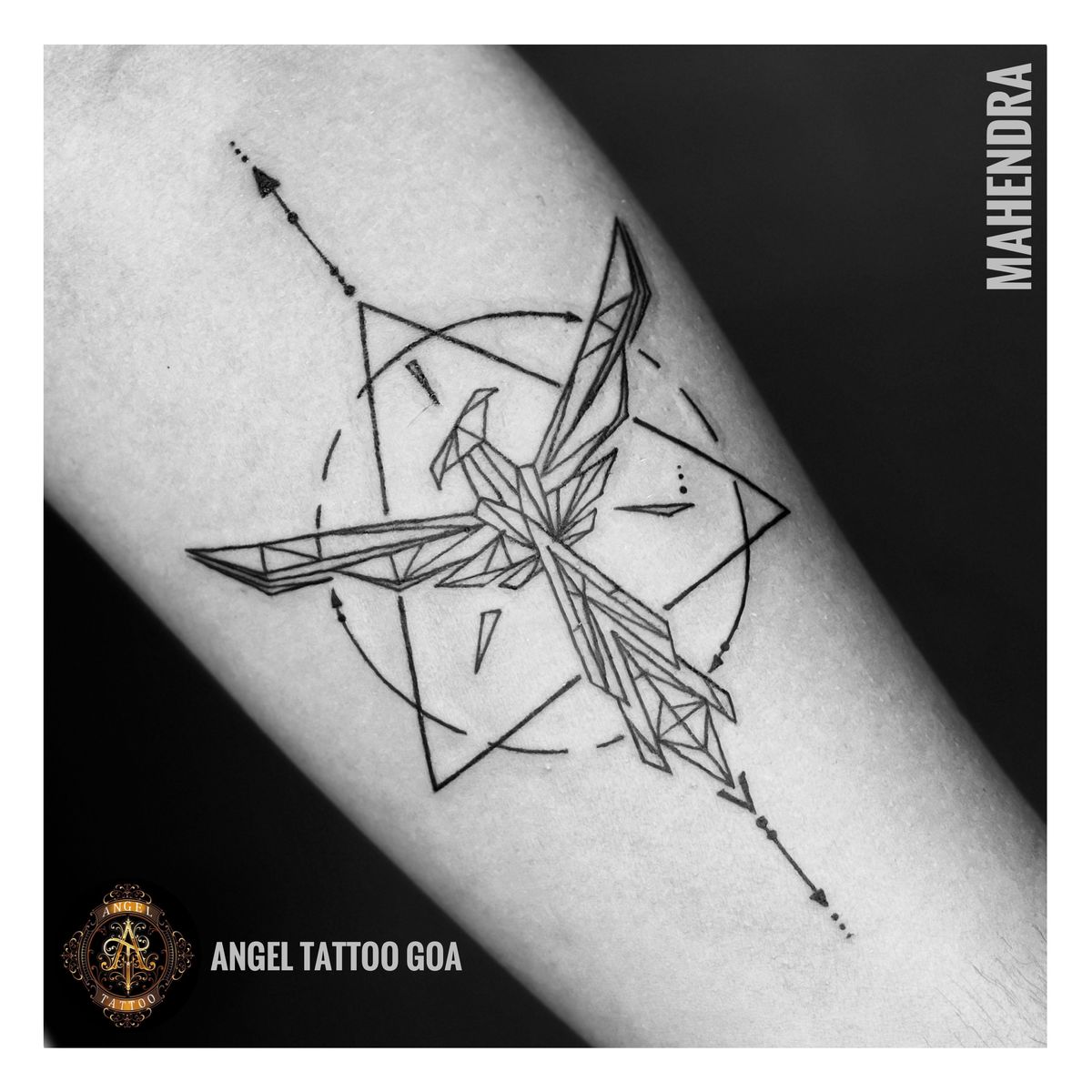 Tattoo uploaded by Angel Tattoo Goa - Best Tattoo Artist in Goa • Line ...