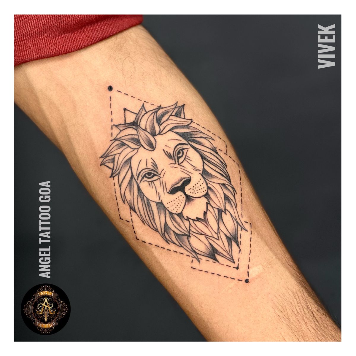 Tattoo uploaded by Angel Tattoo Goa - Best Tattoo Artist in Goa • Lion ...