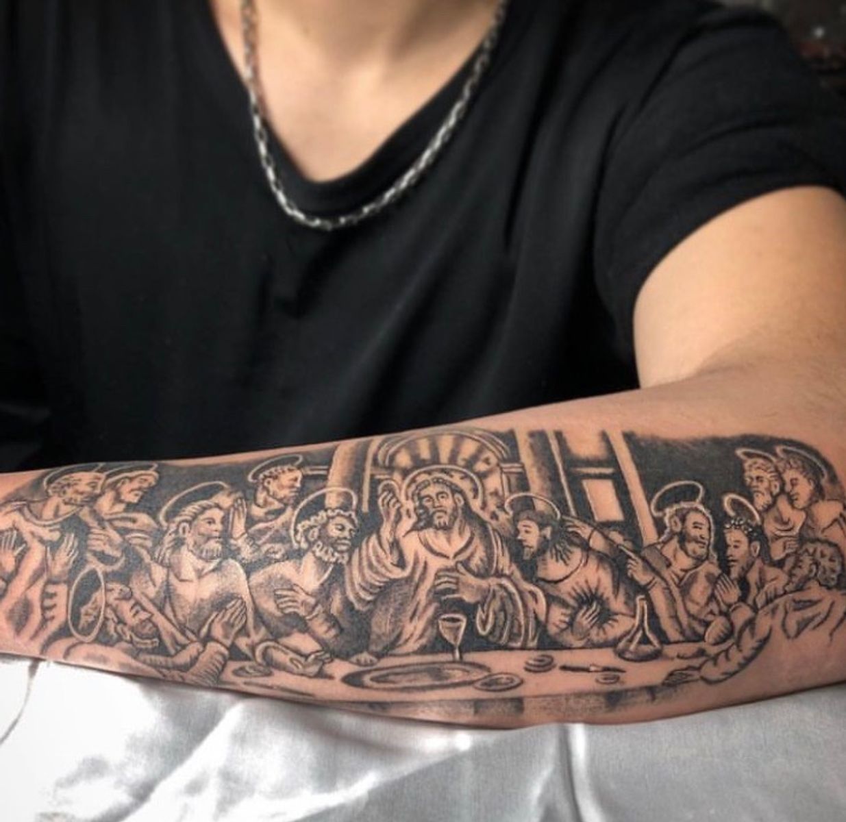 Tattoo uploaded by Cristopher De Souza Longo • Santa Ceia • Tattoodo