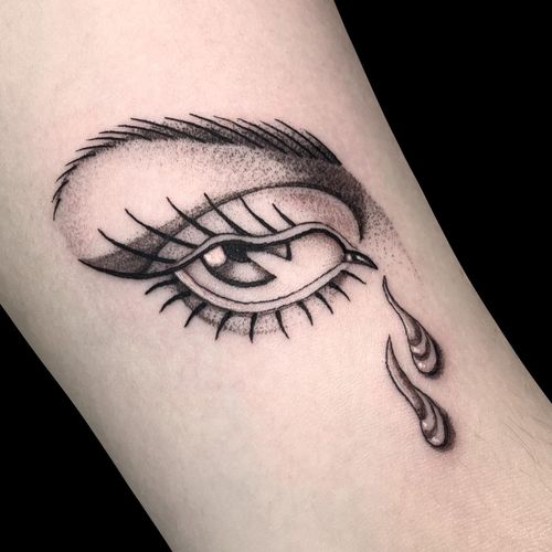 Ethereal Eye on Arm • Tattoodo