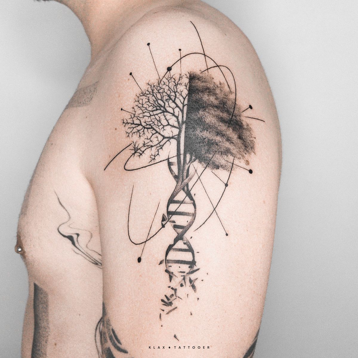 Tattoo uploaded by Klax Tattooer • Tree / Adn / Nature • Tattoodo