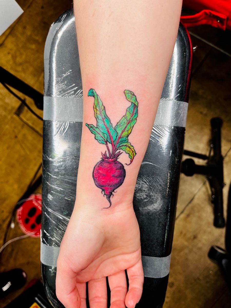 Tattoo uploaded by Paul Nuñez • beet • Tattoodo