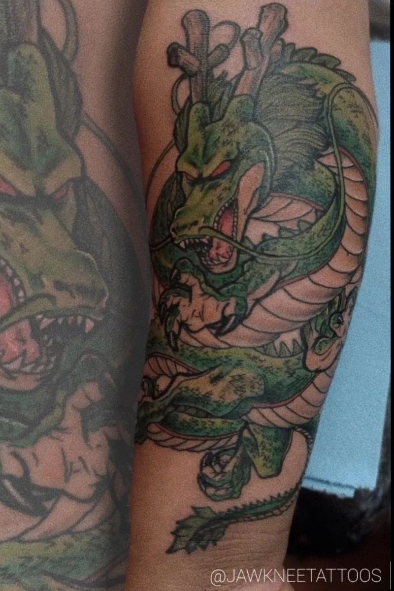Tattoo uploaded by Jawkneetattoos • Full color Shannon dragon Ball z ...