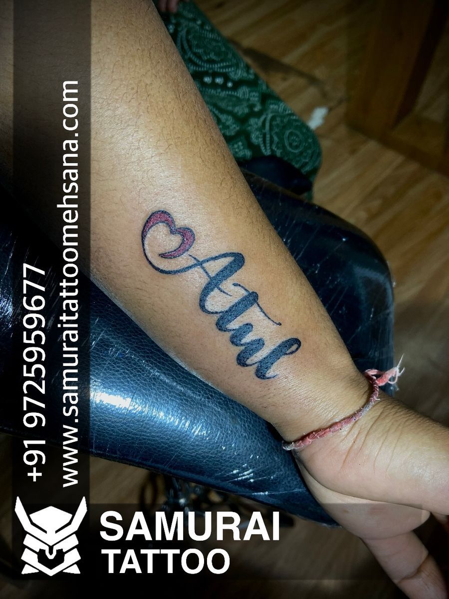Tattoo uploaded by Vipul Chaudhary • atul name tattoo |Atul tattoo ...