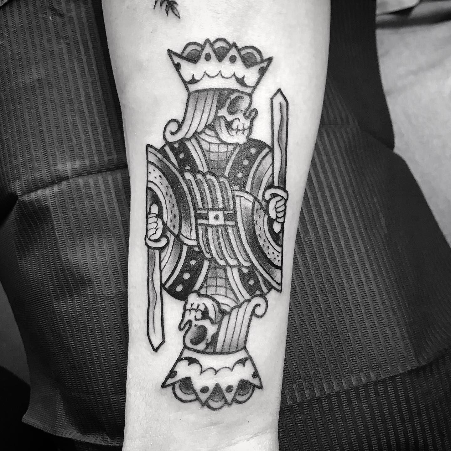 Royal Sword Tattoo by Matthew Ono • Tattoodo