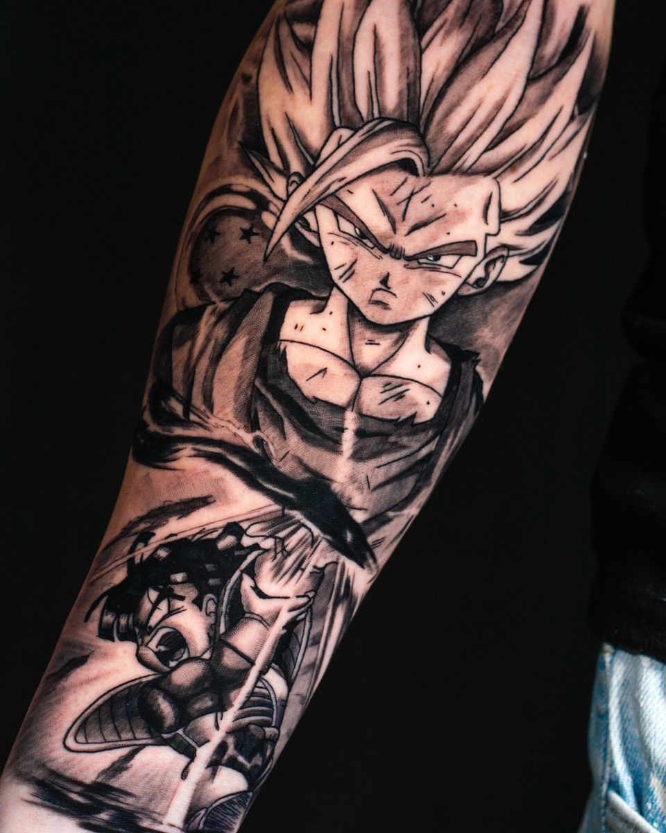 Tattoo uploaded by Leos93' • Gohan był prawdziwą bestią! Przynajmniej ...