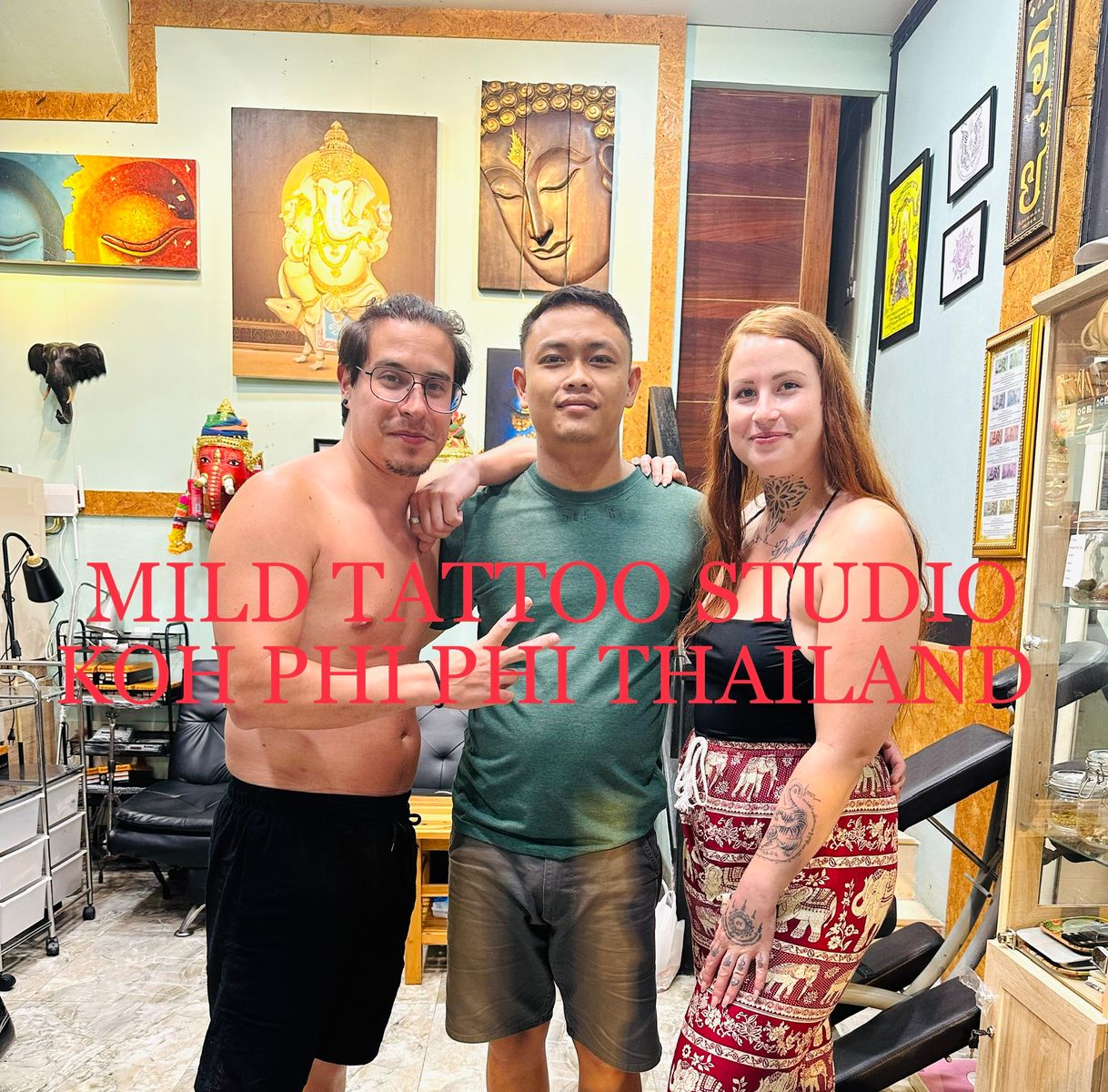Tattoo uploaded by @MILD TATTOO STUDIO KOH PHI PHI THAILAND • #sakyanttattoo #eightdirections # ...