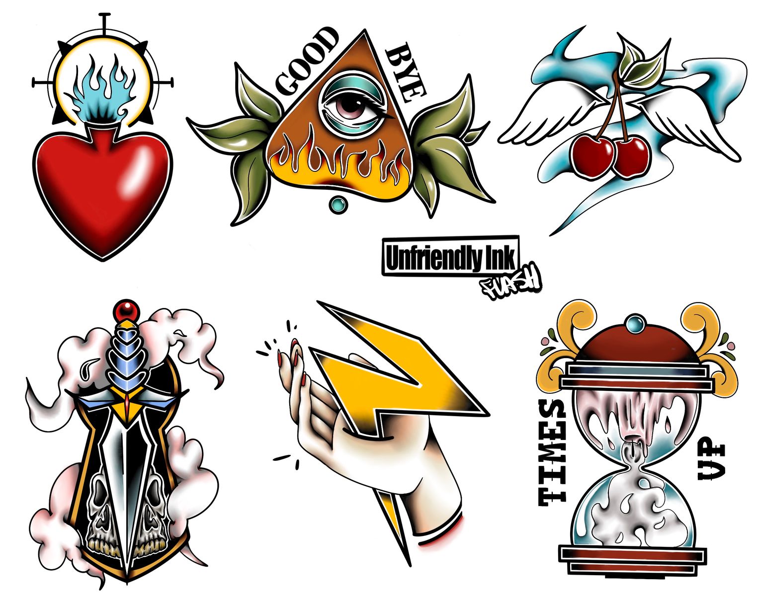 Tattoo uploaded by UnfriendlyInk • Neo traditional flash • Tattoodo