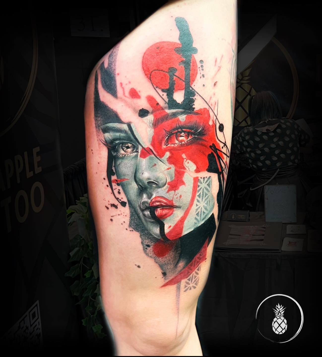 Tattoo uploaded by Ina Pineapple tattoo • Tattoodo