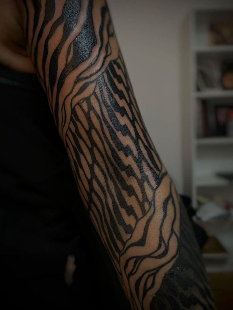 Tattoo uploaded by @loublack___ • Textura arms • Tattoodo