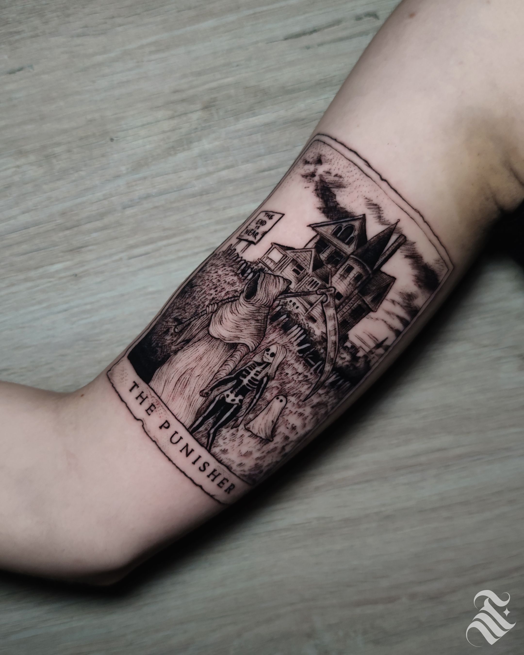 The Punisher Tarot • Tattoodo