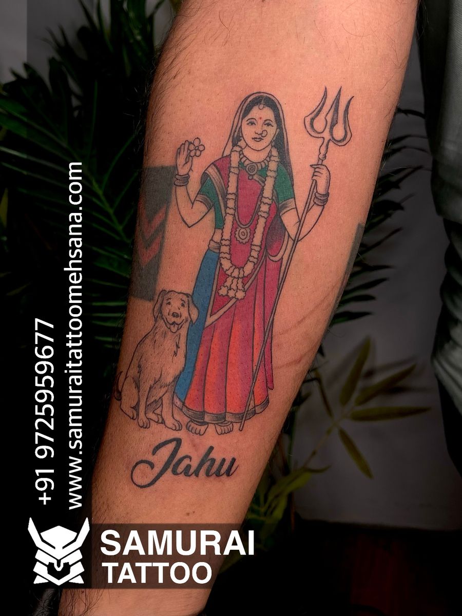 Tattoo uploaded by Vipul Chaudhary • jahu maa tattoo |maa jahu tattoo ...