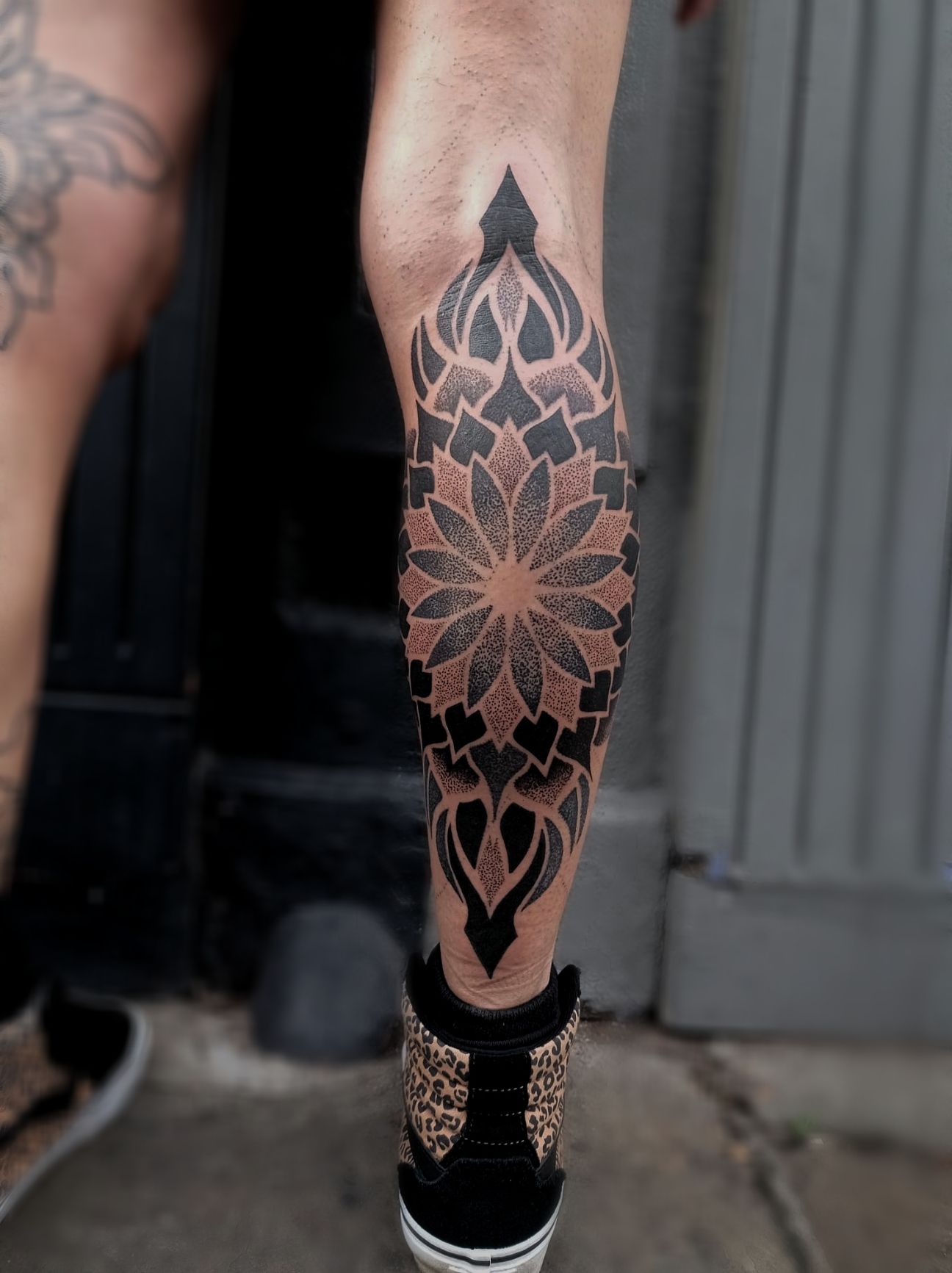 Geometric Dotwork Tattoo by Giada • Tattoodo
